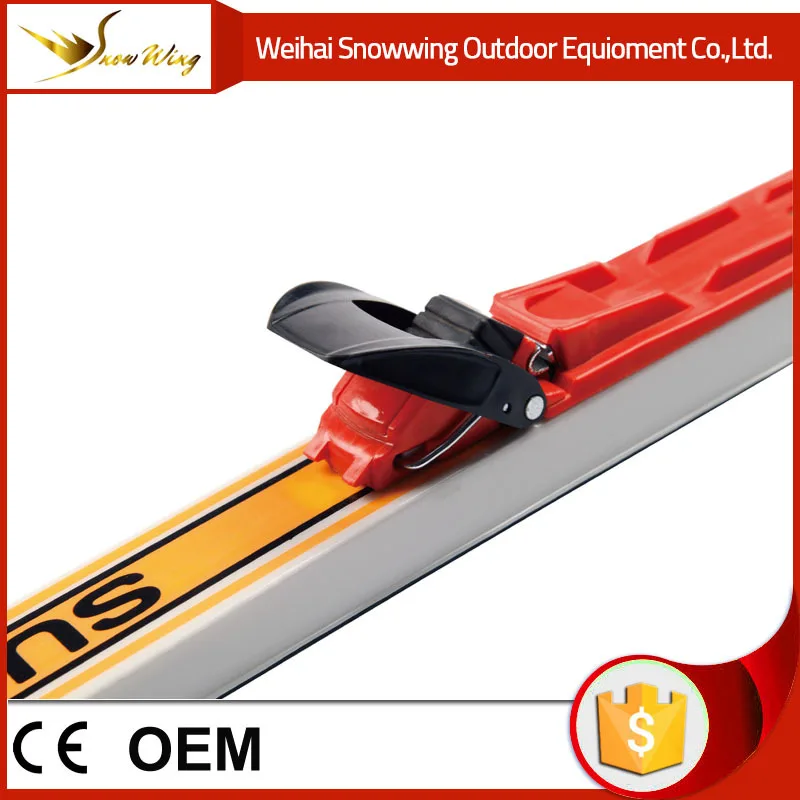 Winter Sport Fiberglass Wood Core Ski With Binding\snowboard ...