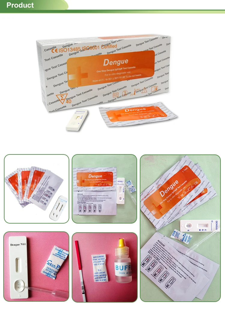 Rapid Diagnostic Kit Ce Approved Dengue Igg/igm Combo With High ...