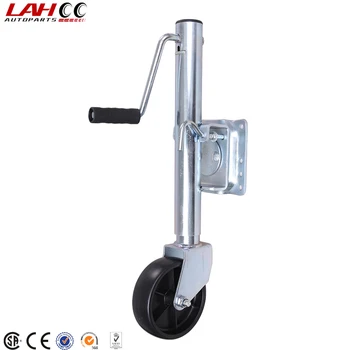 1000-2000lbs Trailer Jack With Rubber Wheel/trailer Jack Jockey Wheel ...