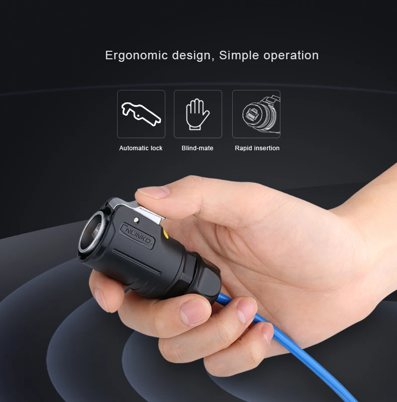 8 Port Cat 5 Panel Mount Bulkhead Waterproof Lan Rj45 Connector - Buy ...