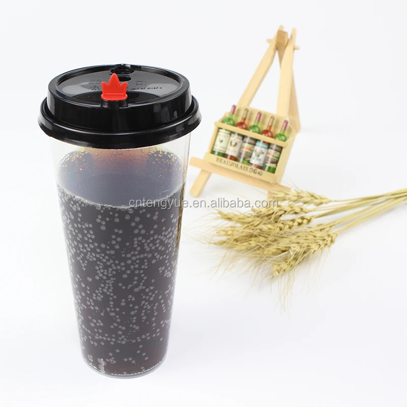 Heart Shaped Plastic Cups - Perfect for Boba Milk Tea