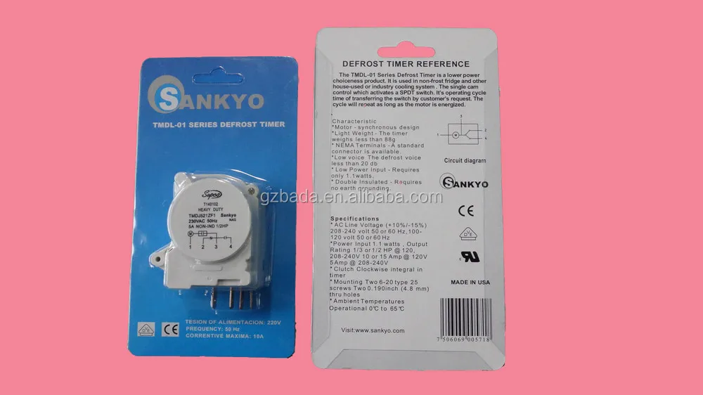 Td-20c Ns Electrionic Defrost Timer For Refrigerator - Buy Td-20c Ns ...