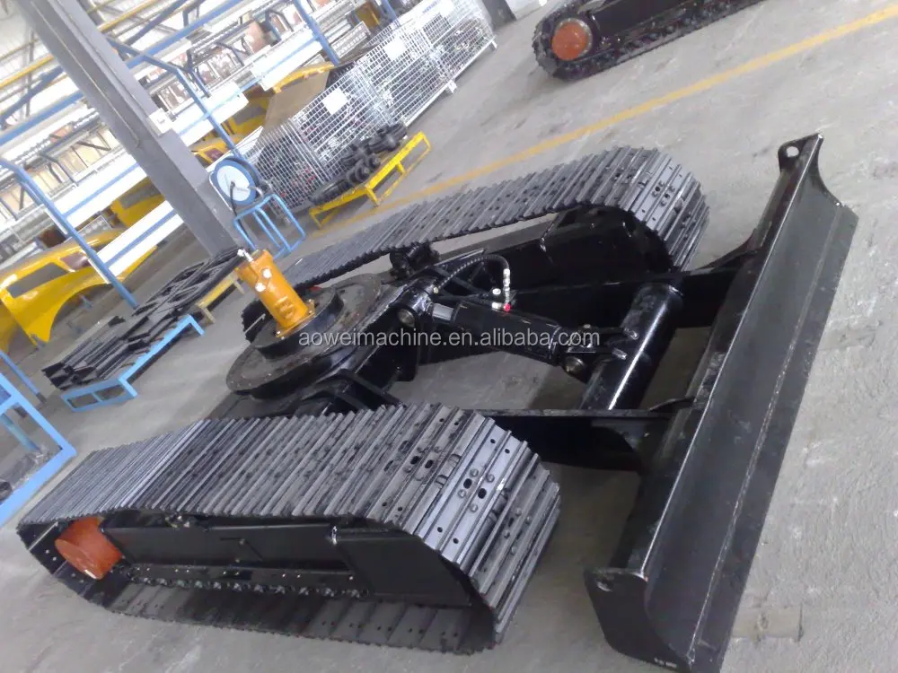 Rubber Crawler Undercarriages Track Systems For Mini Excavator Loader ...