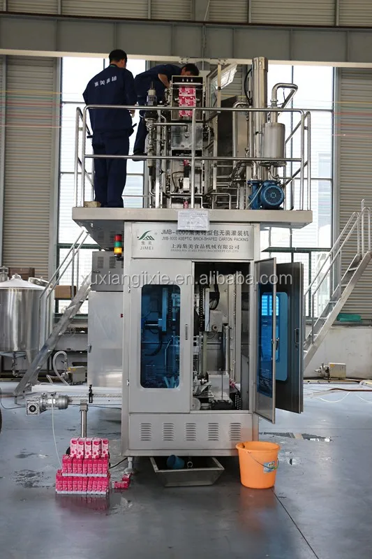 Aseptic Liquid Carton Box Juice Packaging Machinery Machine