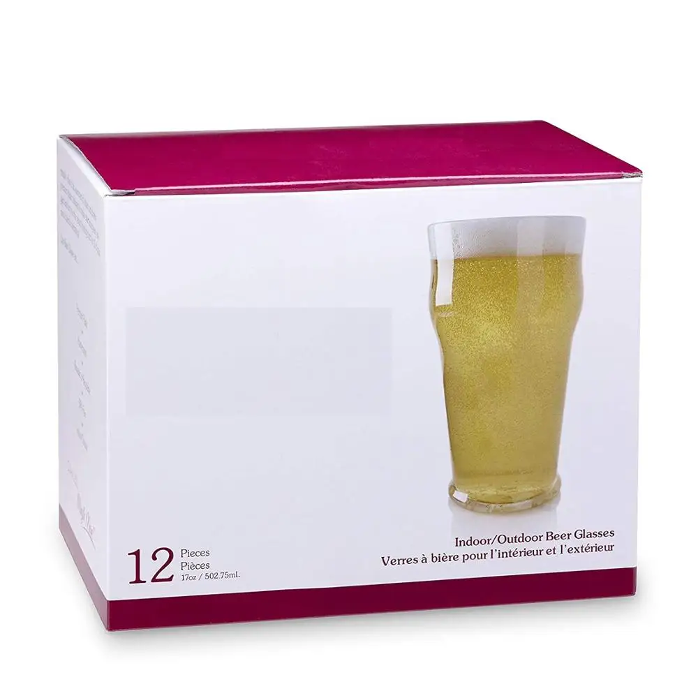 Wholesale 500ml Reusable Plastic Beer Cup Glass Beer Plastic Pilsner Beer Glasses Buy Plastic