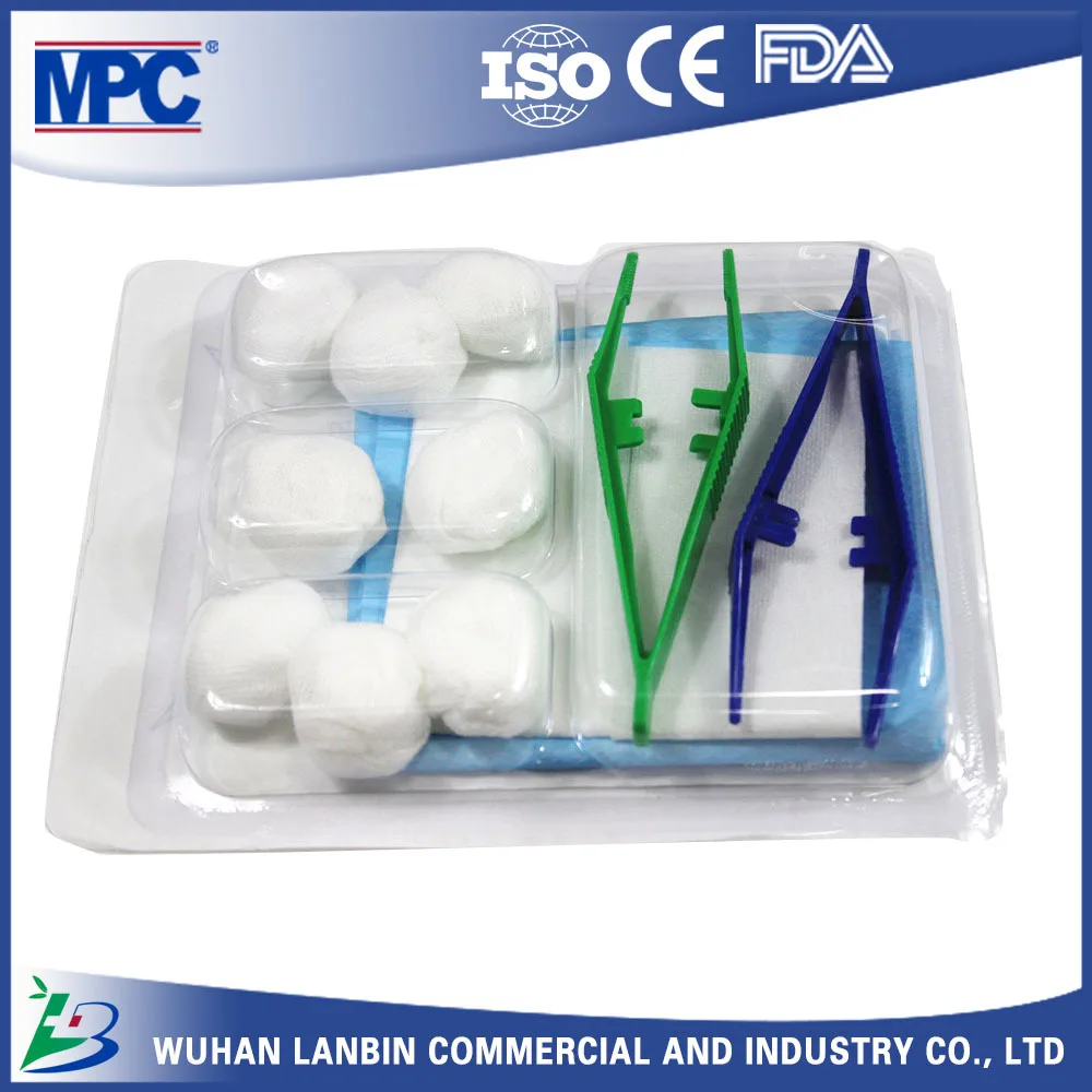 Oem Sterile Surgical Wound Disposable Basic Dressing Set - Buy Dressing ...