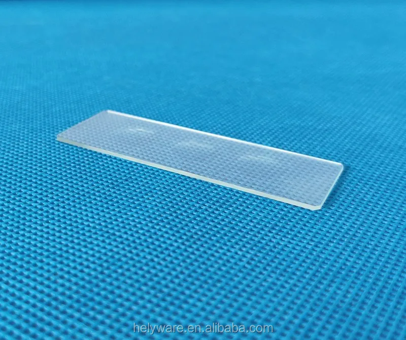 1.2mm Thin 3 Well Glass Depression Concave Microscope Slide Three Well ...