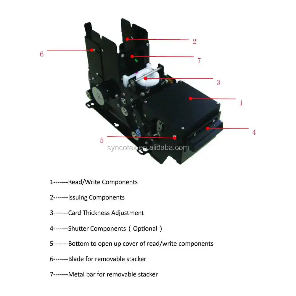 Ic/rfid Card Reader/writer Crt-571 With Dispenser Function - Buy Ic ...