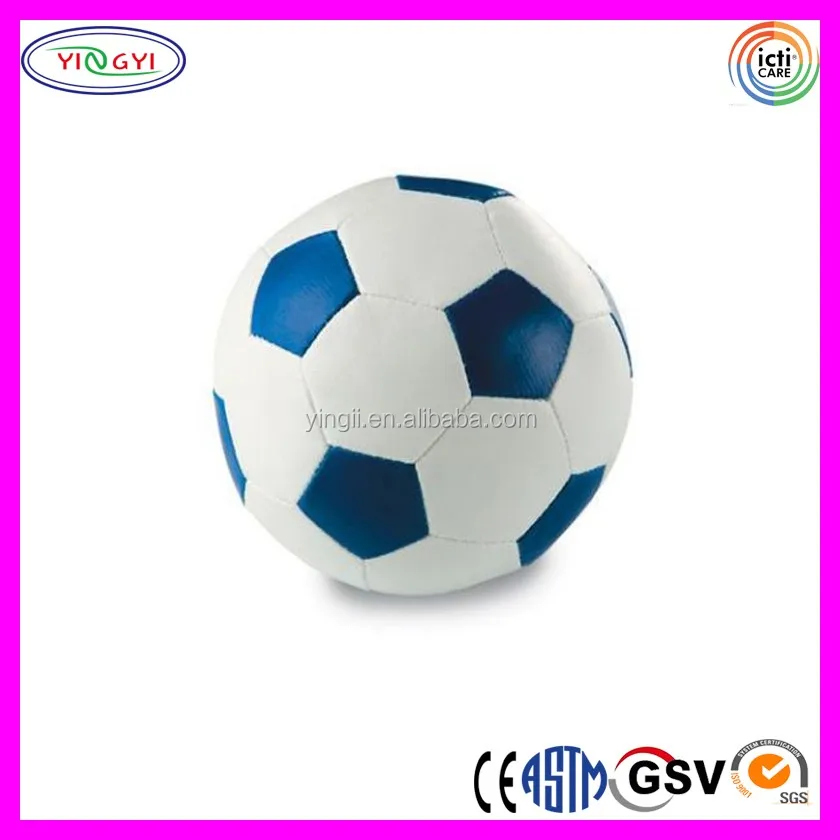 A001 Soft Pu Leather Stuffed Football Toy Plush Soccer Ball - Buy Plush ...