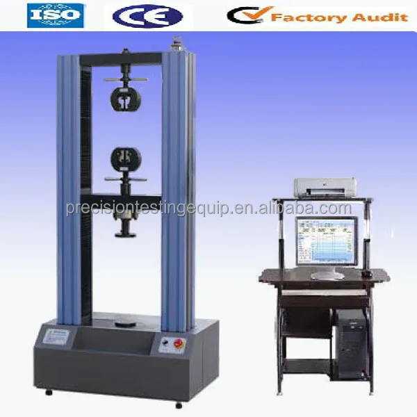 Wdw-100 Teco Servo Motor Load Cell 100kn Utm Tension Testing Machine ...