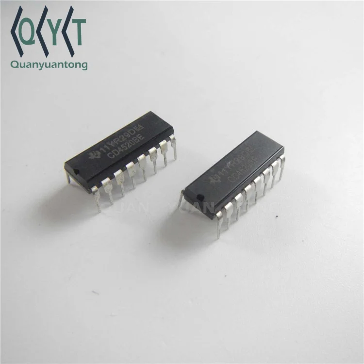 Dip 4-bit Binary Counter Using Ic Cd4520be Cd4520b Cd4520 4520 - Buy ...