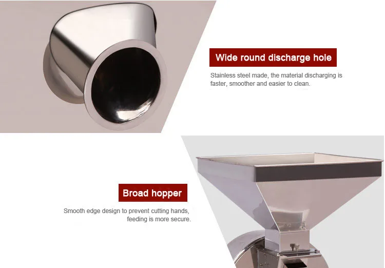 Making Sorghum Solar Flour Milling Machine Stainless Steel Grinder ...