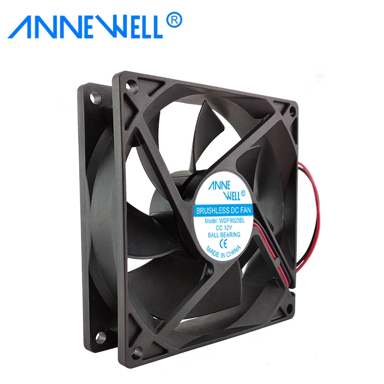 9225 Axial Dc Brushless Cooler Fan 92x92x25 Mm 12v 24v Flow 92mm Fans - Buy High Quality 90mm ...