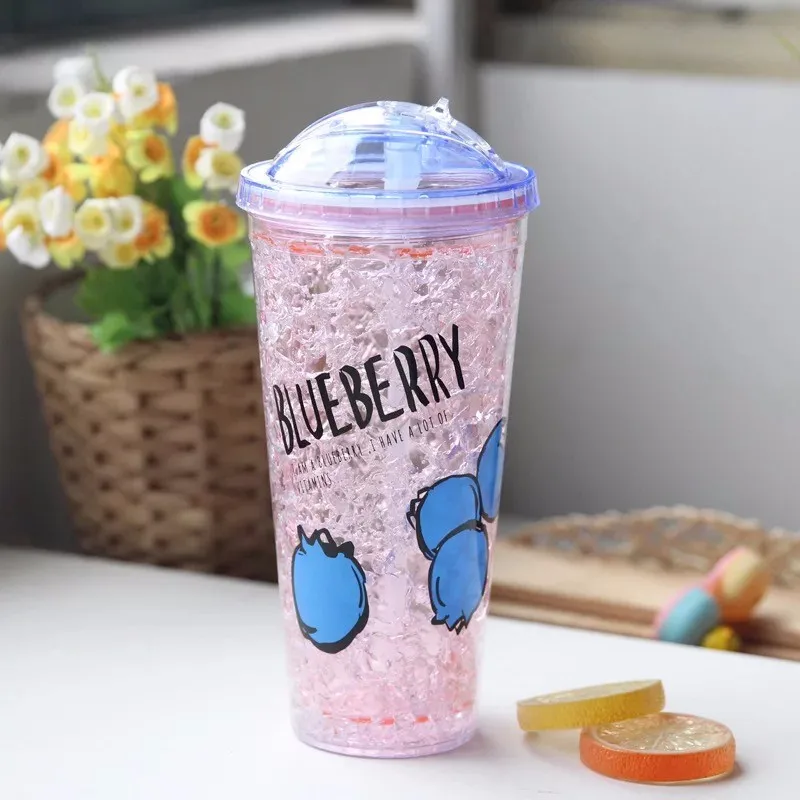 Custom Crystal Freezer Drinking Cup - 22oz Eco-friendly