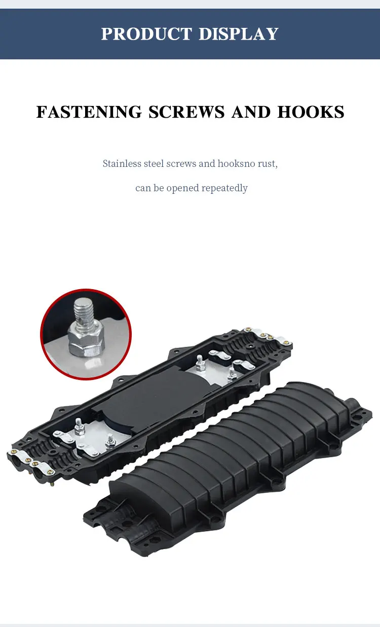 Telecom 48core Metal Opgw Fibre Optic Joint Box Fiber Splice Closure ...