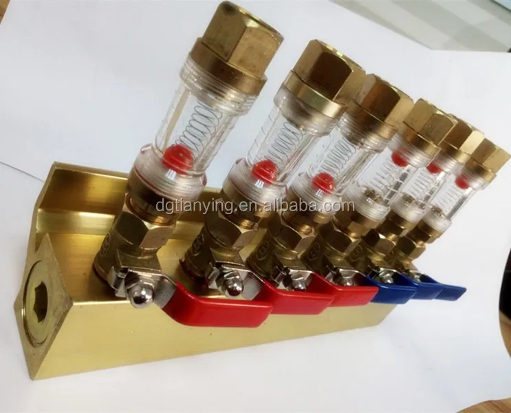 Water Distribution Manifold For Injection Machine With Brass Fitting ...
