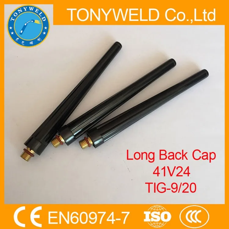 Tig Welding Parts Long Back Cap 41v24 - Buy 41v24,Long Back Cap,Tig ...