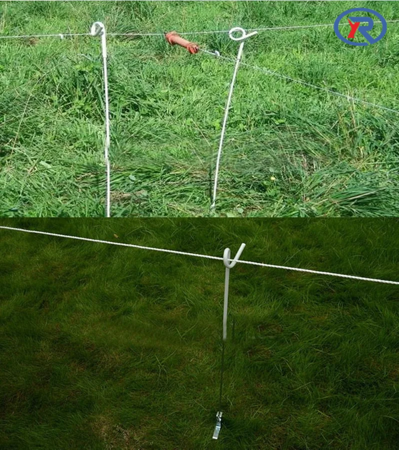 Electric Galvanized H Fence Post/pigtail Post For Cattle Fence - Buy ...