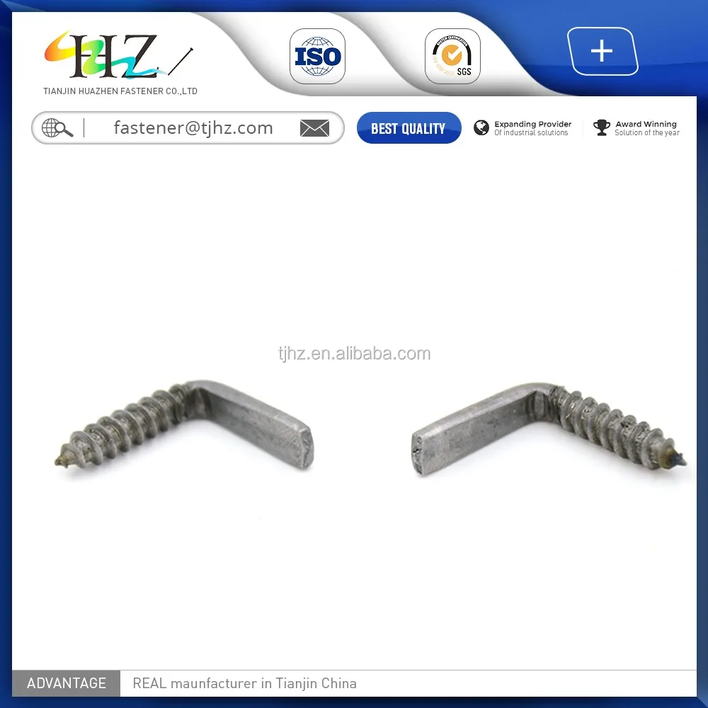 Verzinkt Hochfestem Hängen L Form Haken Schrauben - Buy L Typ Schraube ...