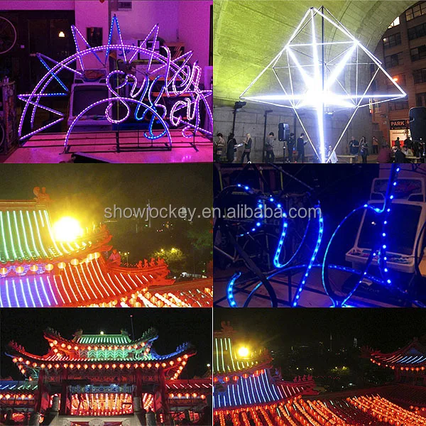 5m Dmx Rgb Led Strip Light 60leds Black Pcb Waterproof In Silicon Ip65 ...