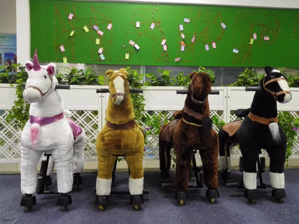 HI Hot Sale - Coin Operated Motorized Plush Riding Animals