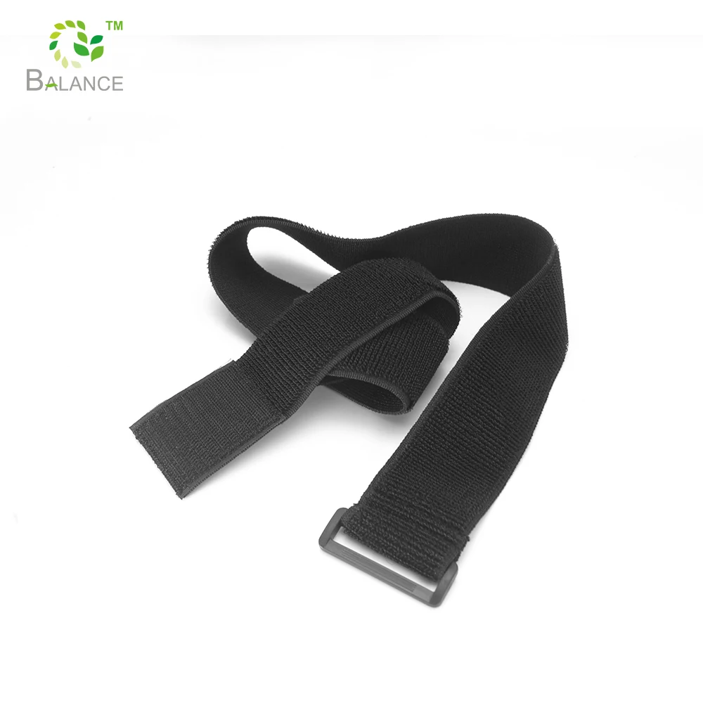 Elastic Hook And Loop Strap With Plastic Buckle - Buy Hook And Loop ...