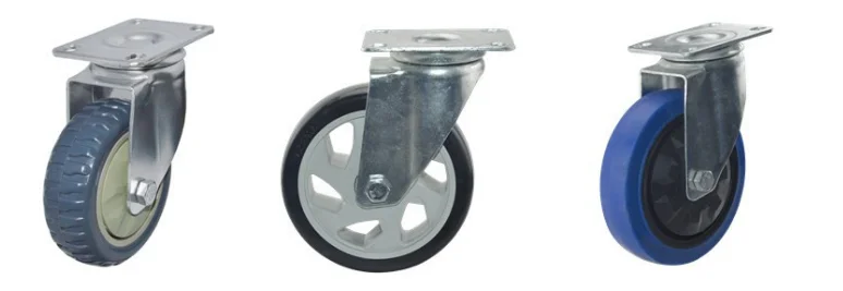 300kg Empat Roda Platform Tabung Persegi Beban Berat Troli Industri ...