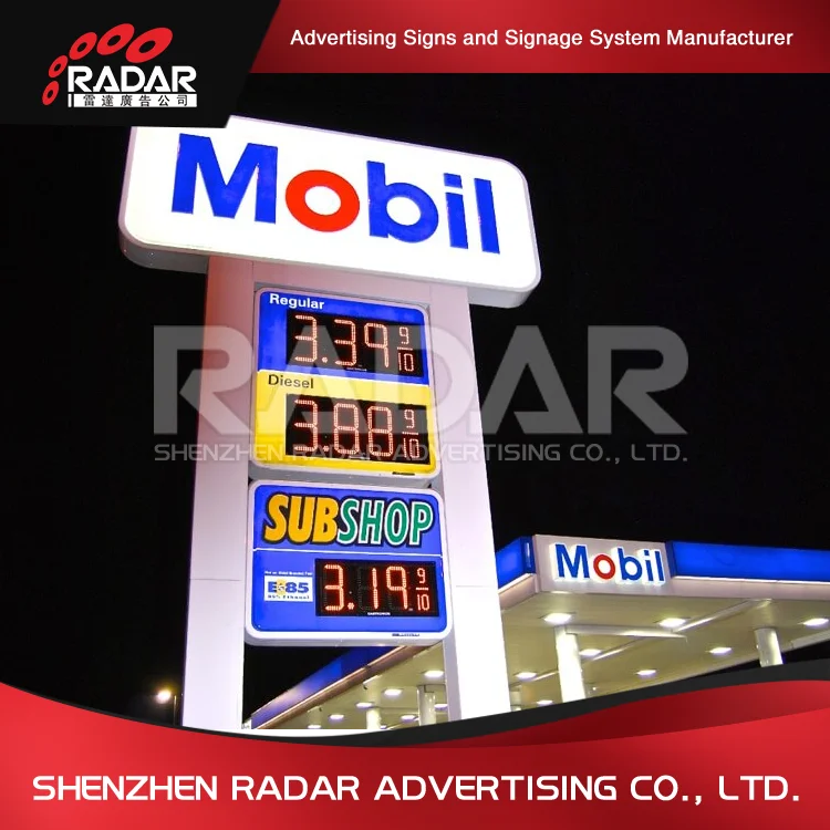 Gas Stations Names Baord Service Station Sign Board Metal Digital Free ...