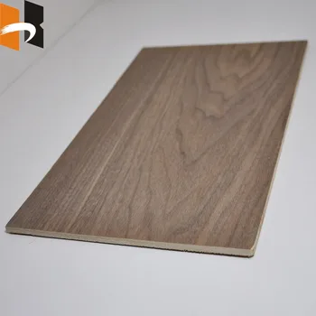 Walnut /teak/ash /red Oak Melamine Paper Faced Plywood/mdf - Buy ...
