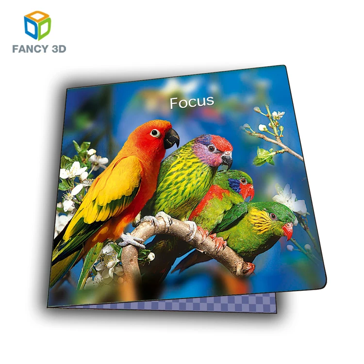 5d And 3d Lenticular Printing Custom Square Card For Promotion Gift Or ...