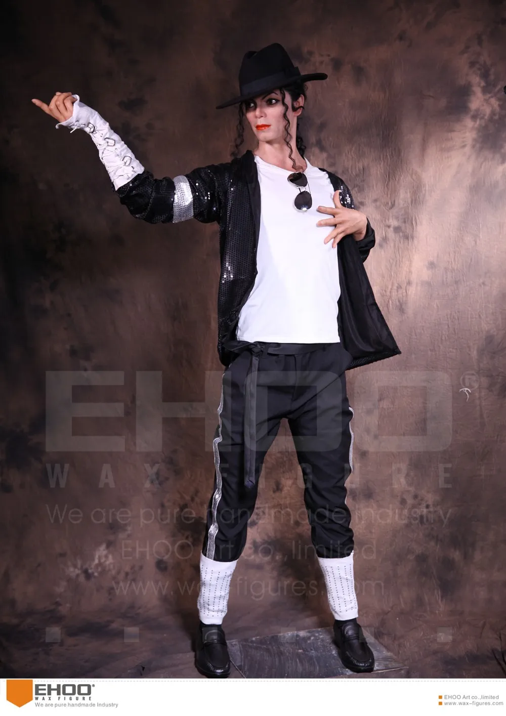 Michael Jackson Wax Sculpture - Life Size Resin Figure