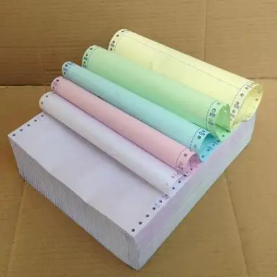 Blank 3-ply Continuous Carbonless Printing Paper 3-ply Ncr Computer ...