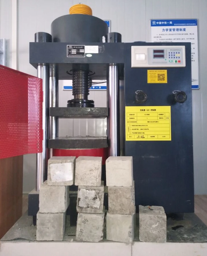 Manual Control Concrete Compressive Strength Testing Machine - Buy ...