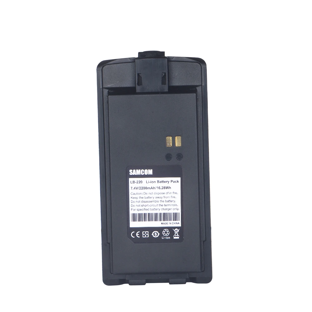 适用于 Samcom Lb-220 双向无线电的高容量 Li-on 2200mah Cp-500 电池 - Buy 电池，对讲机电池，双向 ...