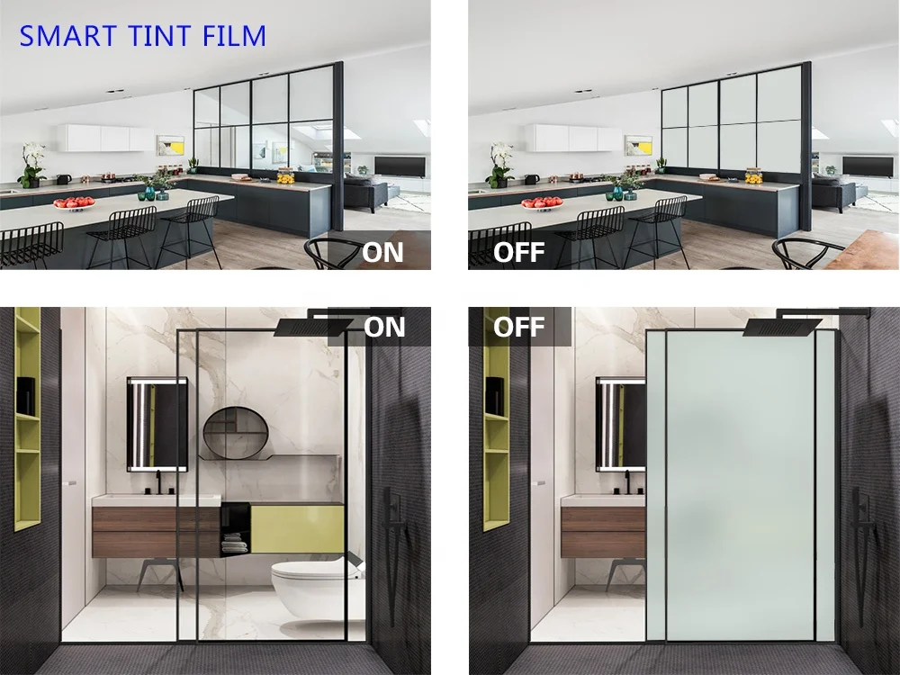 75%-25% VLT Smart Photochromic Car Tint Window Film