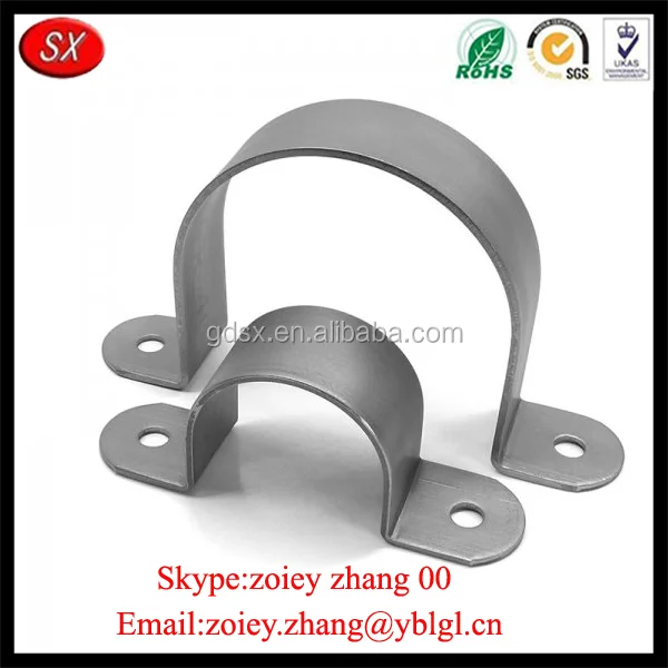 China Manufacturer Custom Flexible Metal Pipe Clips With Galvanized ...