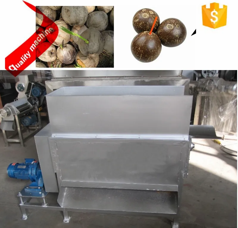 Automatic Coconut Brown Fiber Shell Removing Machine/old Coconut ...