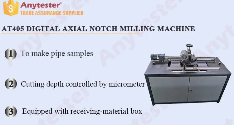 Digital Axial Notch Milling Machine To Make Pipe Samples - Buy Digital ...