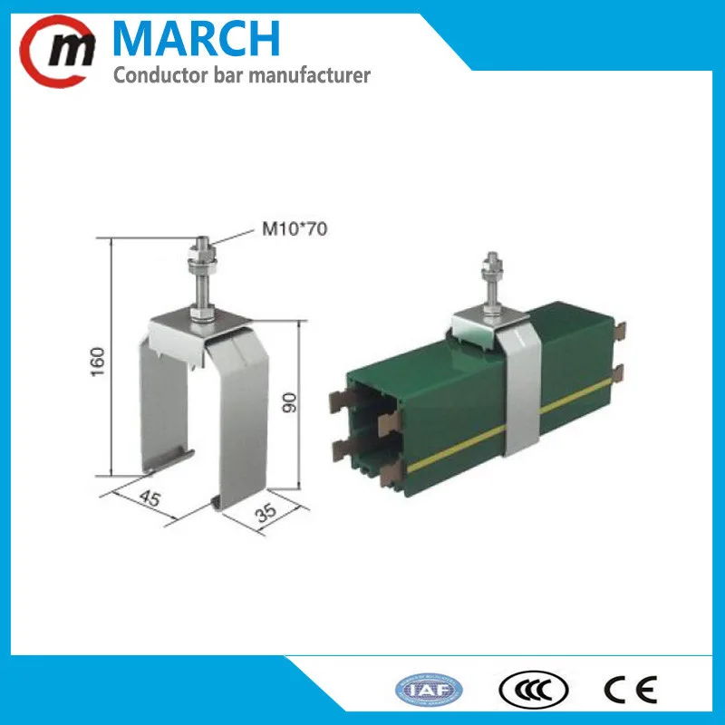 3 Poles Power Rail Collector Busbar - Efficient Electrical Solutions