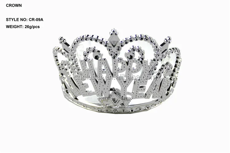 Factory Directly Custom Design Mini Plastic Crown Baby Crown With Good ...