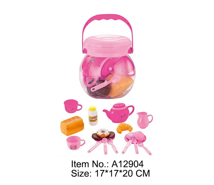 Hot Selling Kids Pretend Pink Tea Cup Kitchen Toy - Buy Kitchen Toy,Tea ...