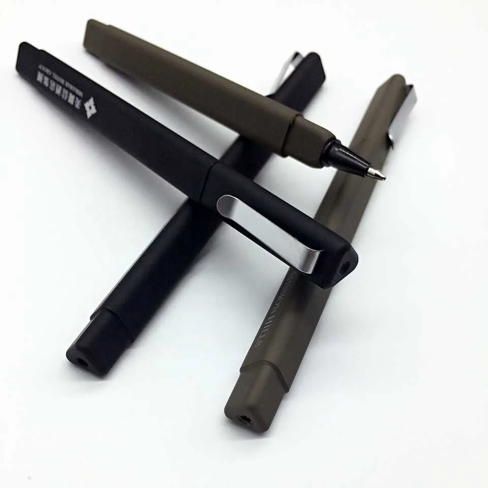 Russian Pen Three Edge Rubber Coated Triangle Shape