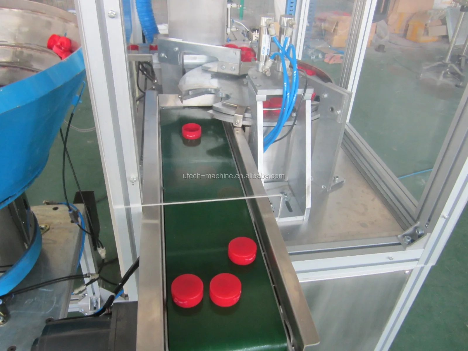 Automatic Flip Top Cap Closing Machine /cap Assembly Machine - Buy Flip ...