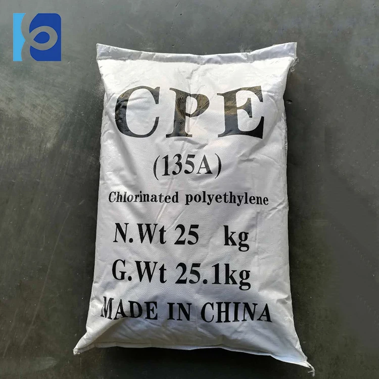 Chlorinated Polyethylene Cpe135a White Powder Chemical - Buy ...