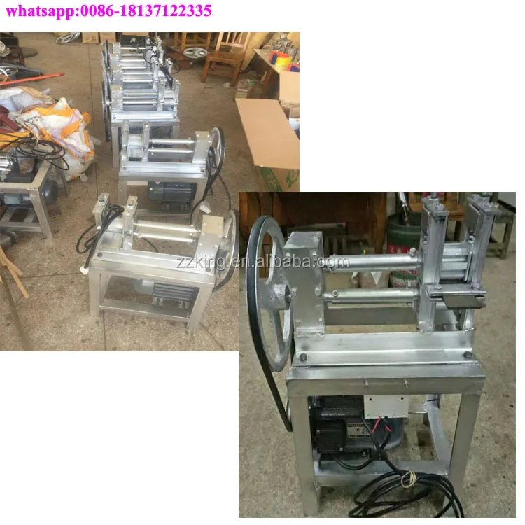 Thin Bamboo Cutting Machine /manual Thin Bamboo Sheet Cutter Opener ...