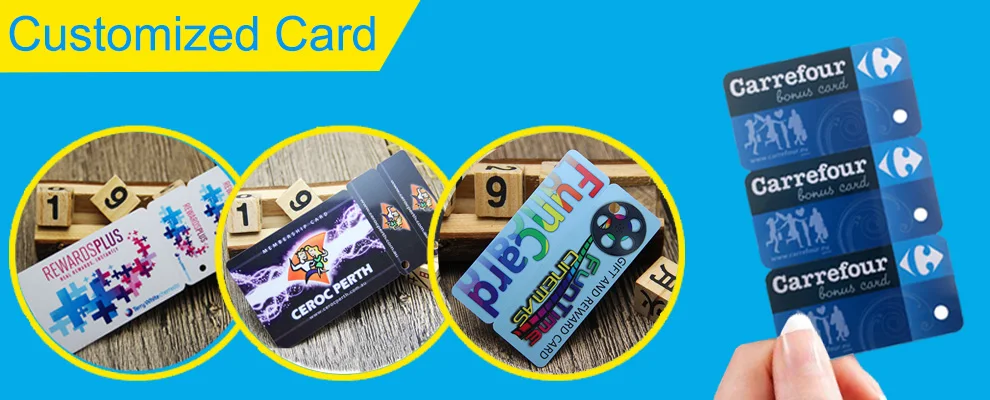 Premium Custom Die Cut Plastic Barcode Keychain Combo Membership Card ...