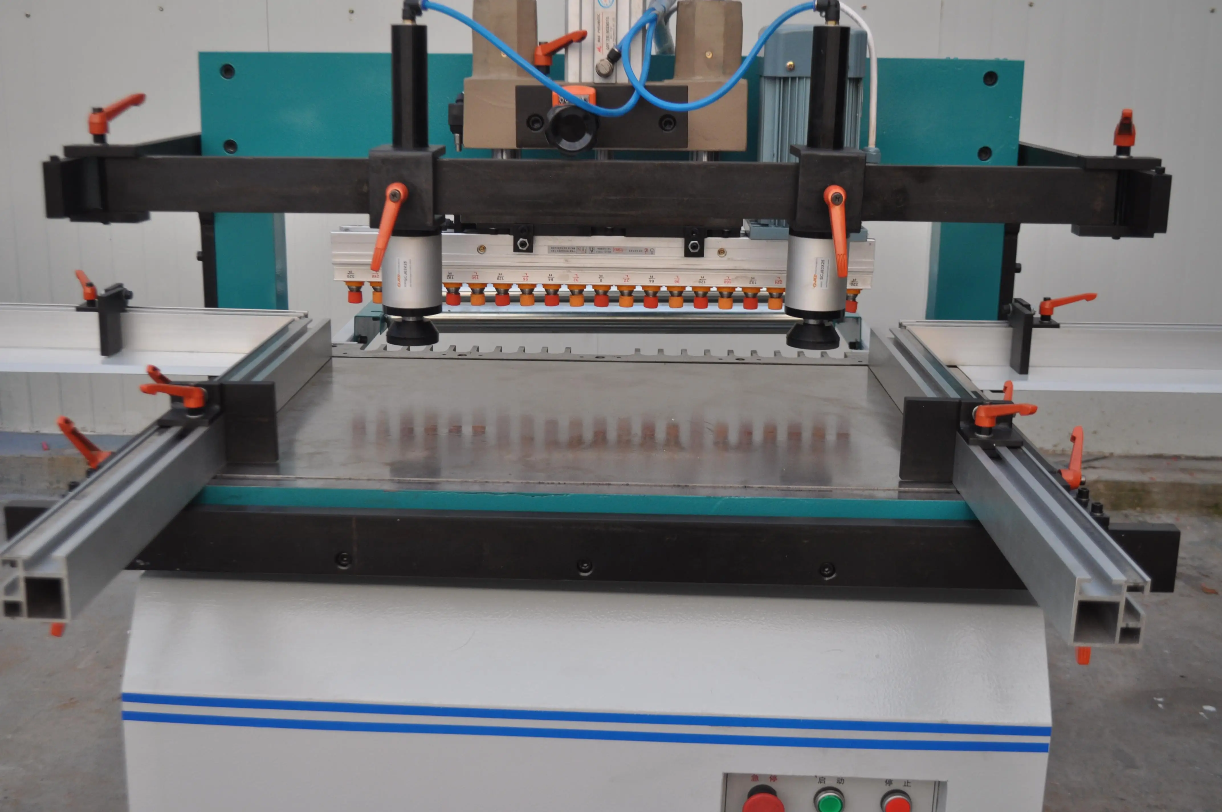Single Line Multiple Drilling Machine for Woodworking - 21 Spindles ...
