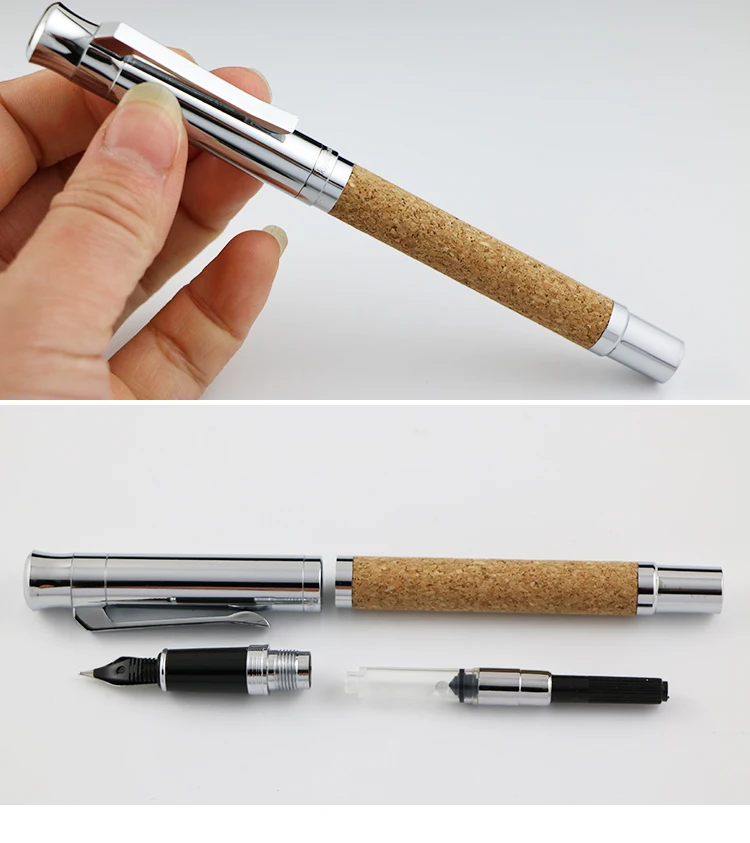 Pluma de madera blanda ecológica con clase, pluma estilográfica ...