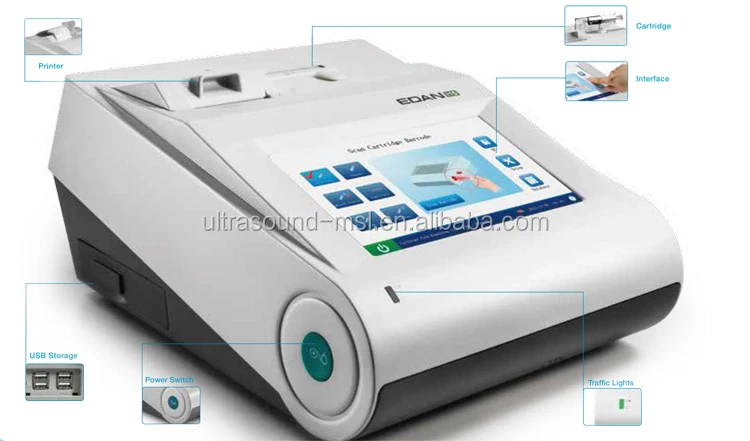 I15 Poct Chemistry Analyzer Portable Blood Gas Machine For Human Or Vet ...