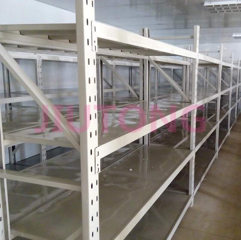 Adjustable Medium Duty Boltless Storage Metal Warehouse Shelving Rack ...